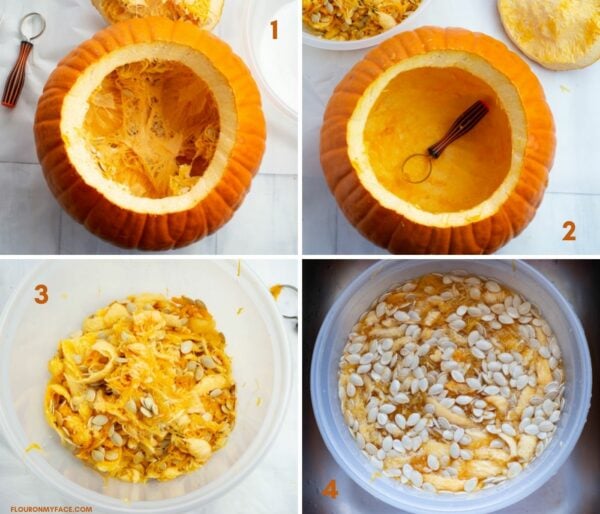 How to Clean and Roast Pumpkin Seeds-Flour On My Face