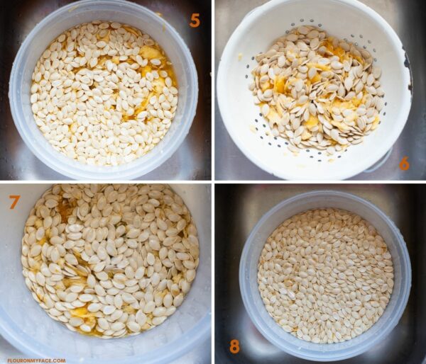 How to Clean and Roast Pumpkin Seeds-Flour On My Face