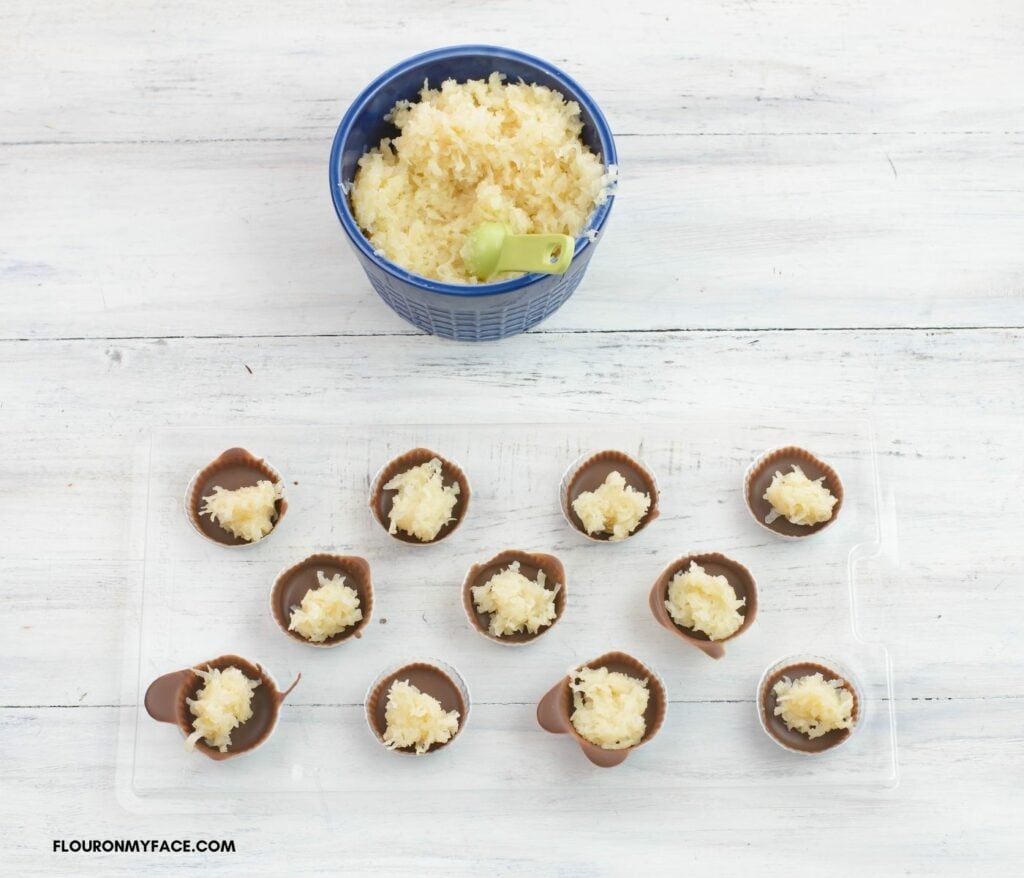 Homemade Mounds Candy Bites-Flour On My Face