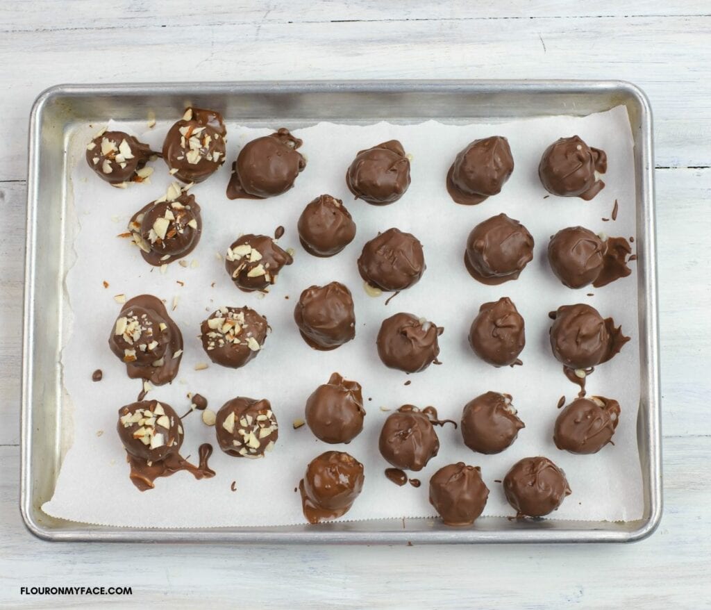 Homemade Mounds Candy Bites-Flour On My Face