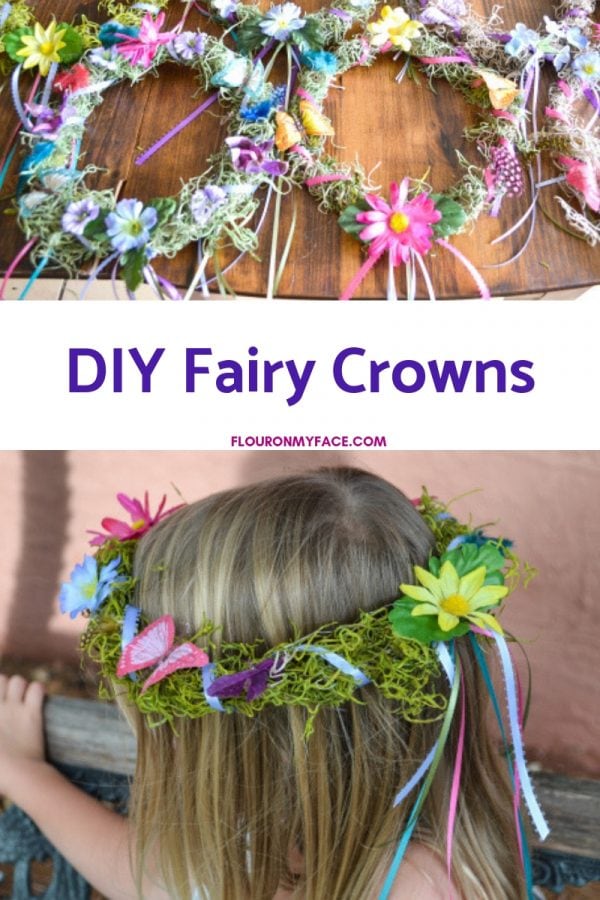 DIY Woodland Fairy Crowns - Flour On My Face