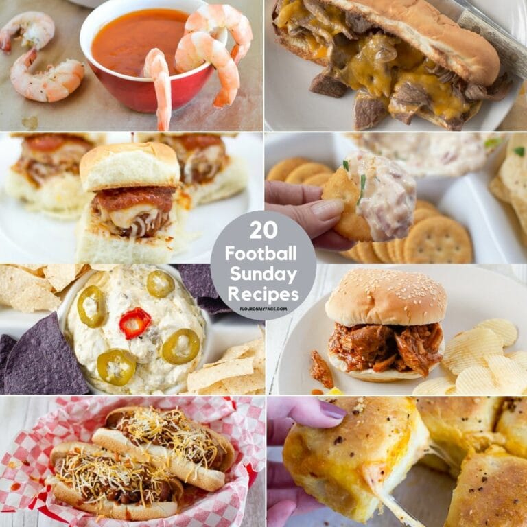 20 Delicious Game Day Recipes-Flour On My Face
