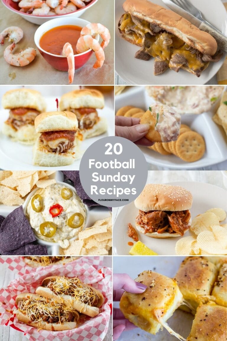 20 Delicious Game Day Recipes-Flour On My Face