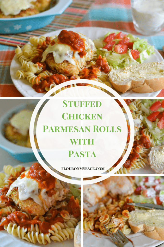 Stuffed Chicken Parmesan Rolls