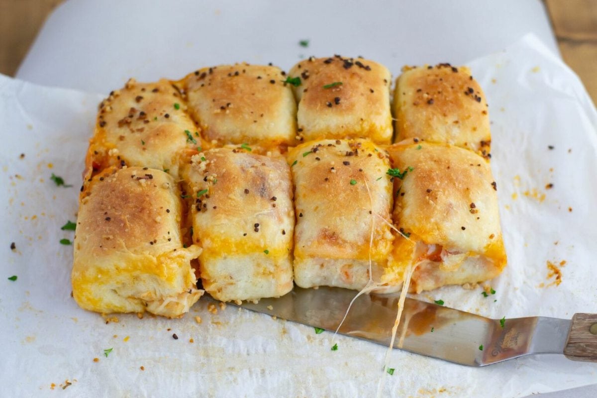 Pepperoni Pizza Bombs - Flour On My Face