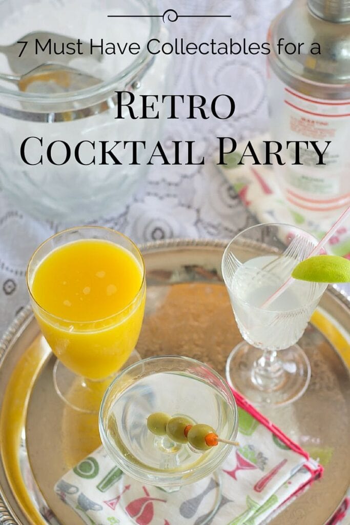 How to Throw a Retro Cocktail Party - Flour On My Face