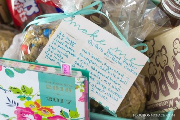 DIY Back to College Gift Basket - Flour On My Face