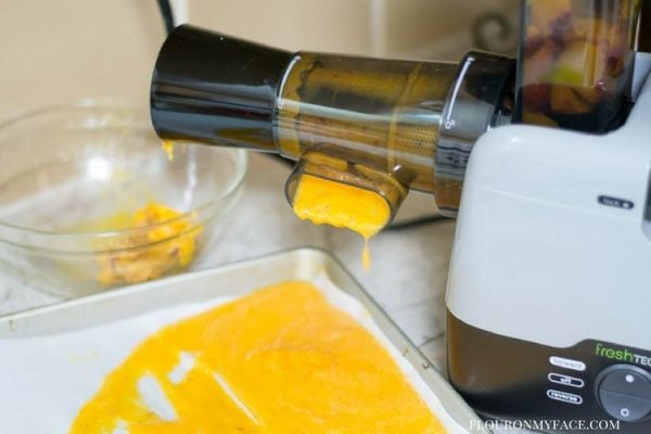 How To Make Peach Fruit Roll-Ups - Flour On My Face