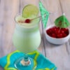 Midori Colada Cocktail - Flour On My Face