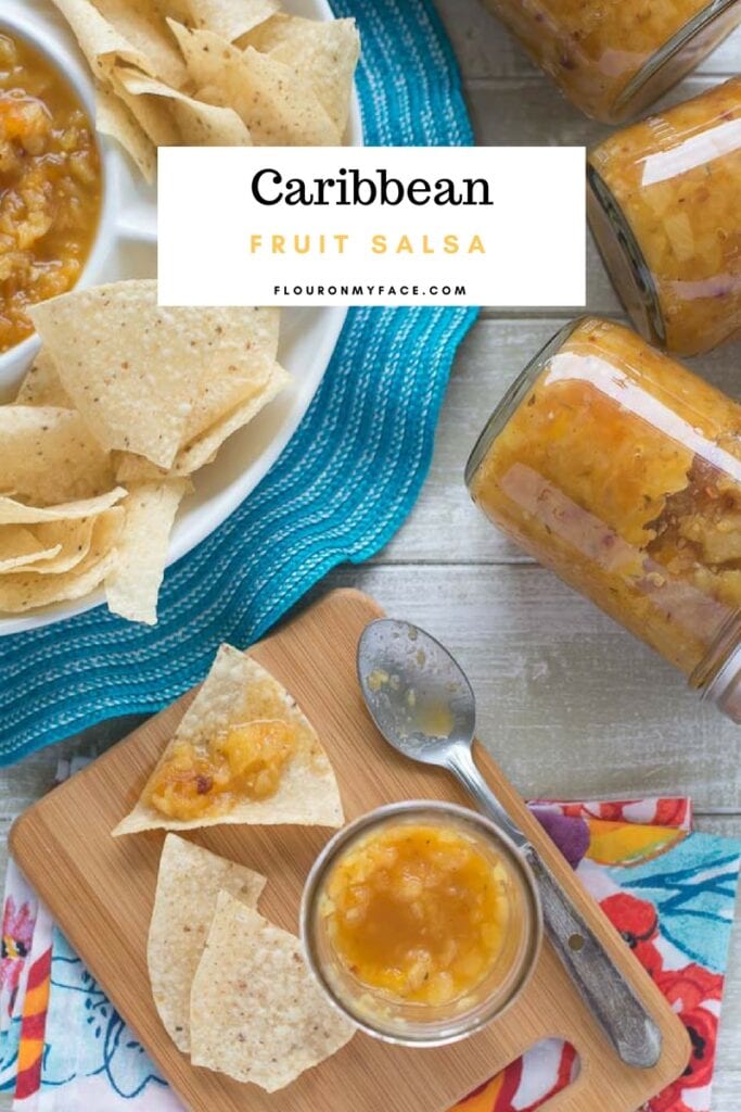 Caribbean Fruit Salsa Recipe - Flour On My Face