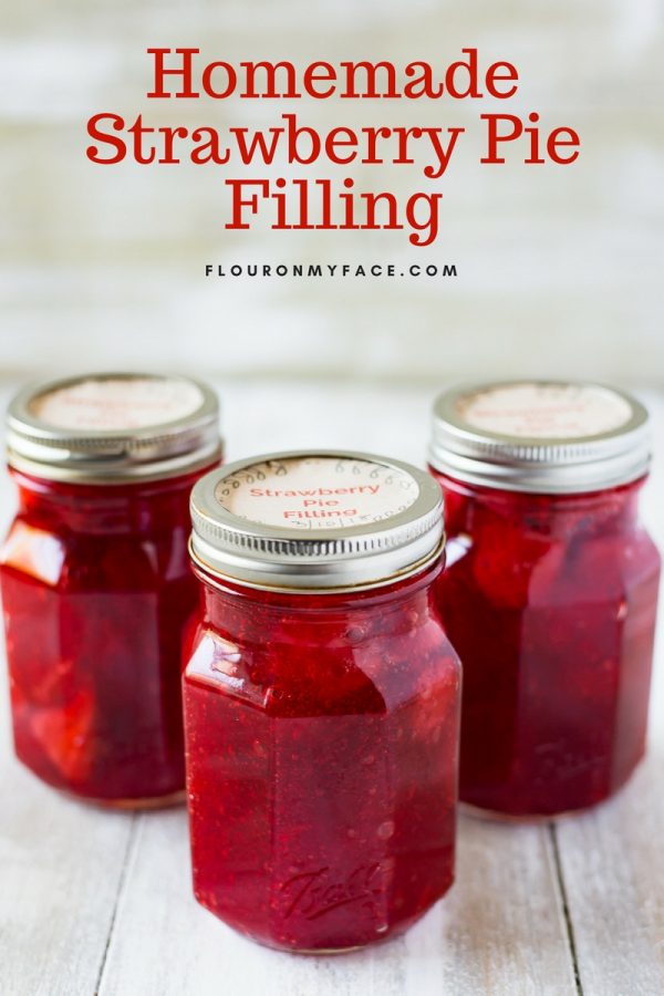 Strawberry Pie Filling Recipe - Flour On My Face