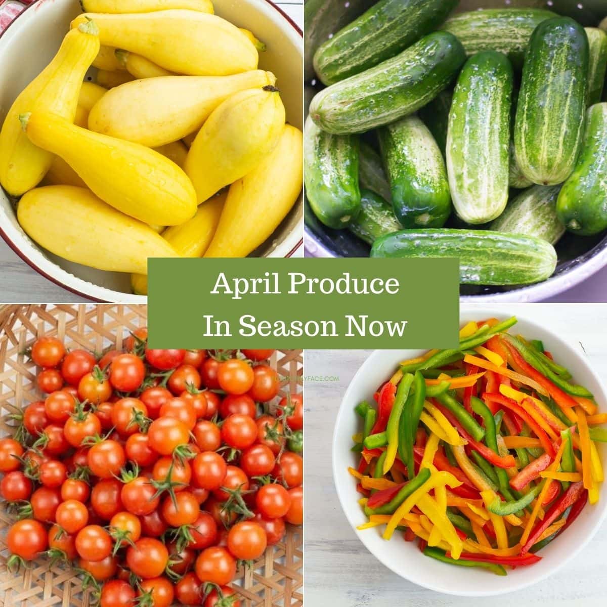 April Produce in Season - Flour On My Face April Produce in Season - Flour On My Face