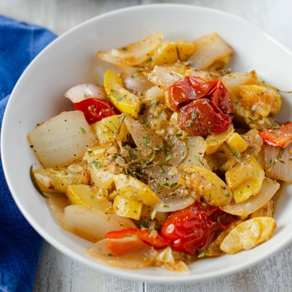 Simple Sauteed Summer Vegetables - Flour On My Face