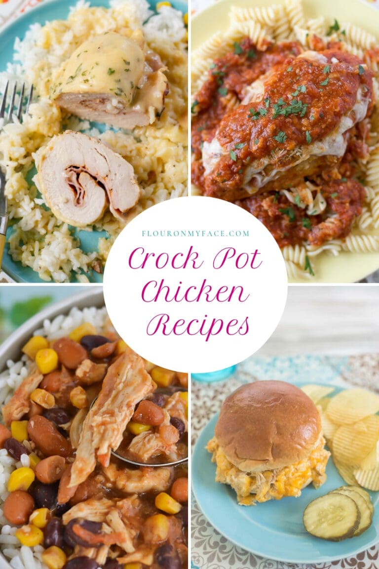 Crock Pot Hot Cheesy Chicken Sandwiches - Flour On My Face