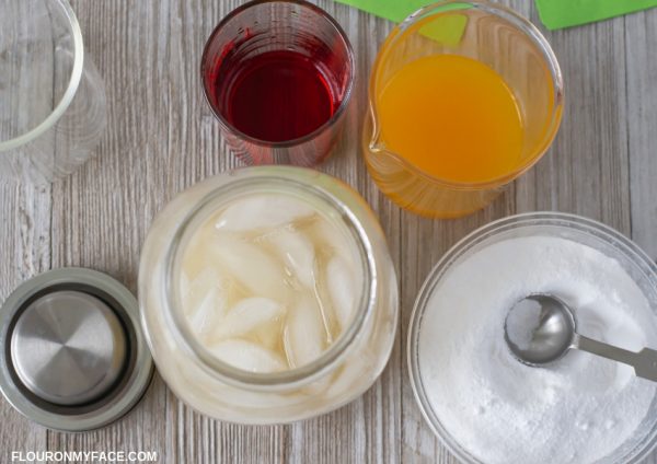 Fruity Classic Hurricane Cocktail - Flour On My Face