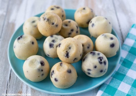 Instant Pot Blueberry Muffin Bites - Flour On My Face