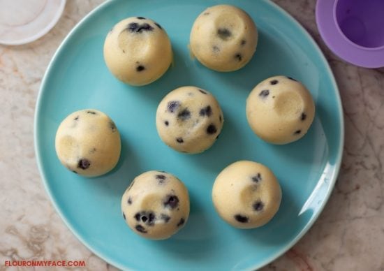 Instant Pot Blueberry Muffin Bites - Flour On My Face