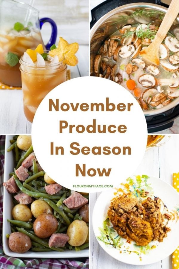 November Produce In Season Now - Flour On My Face