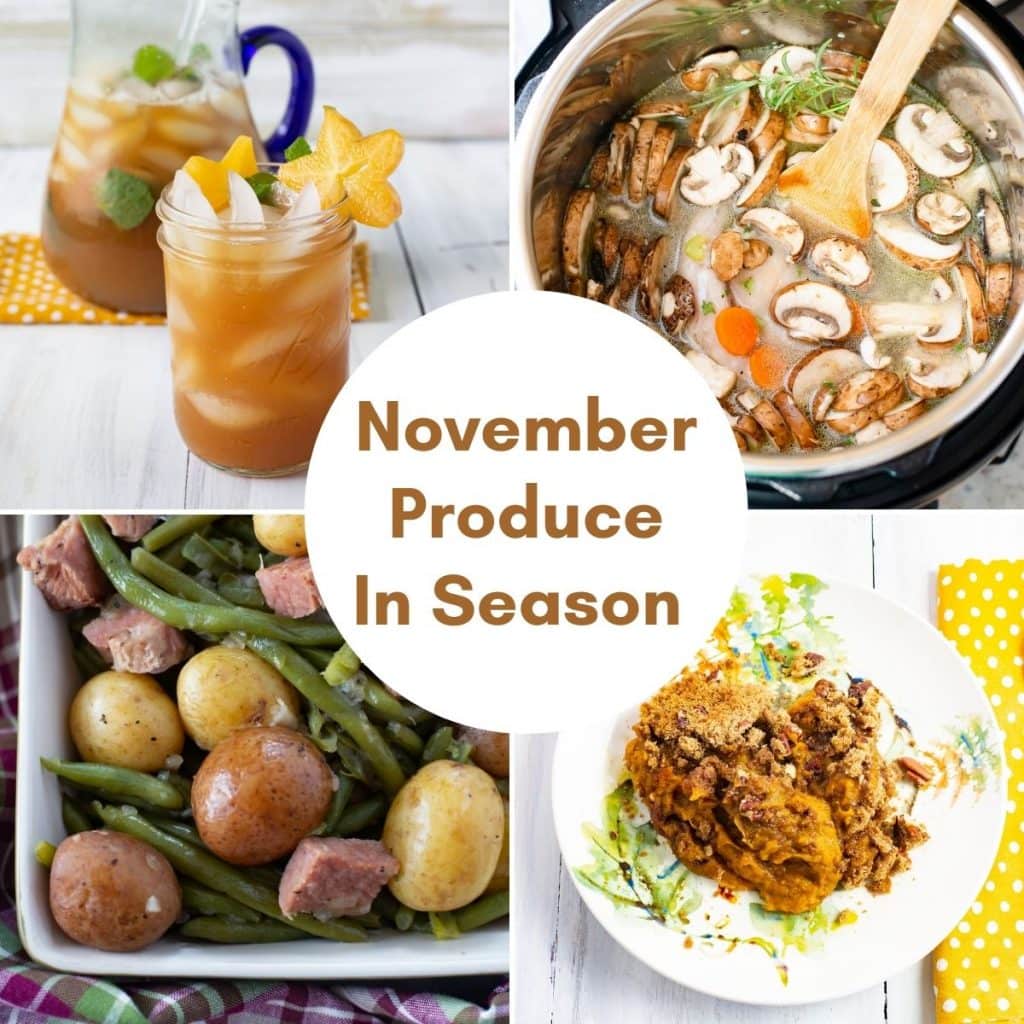 November Produce In Season Now - Flour On My Face