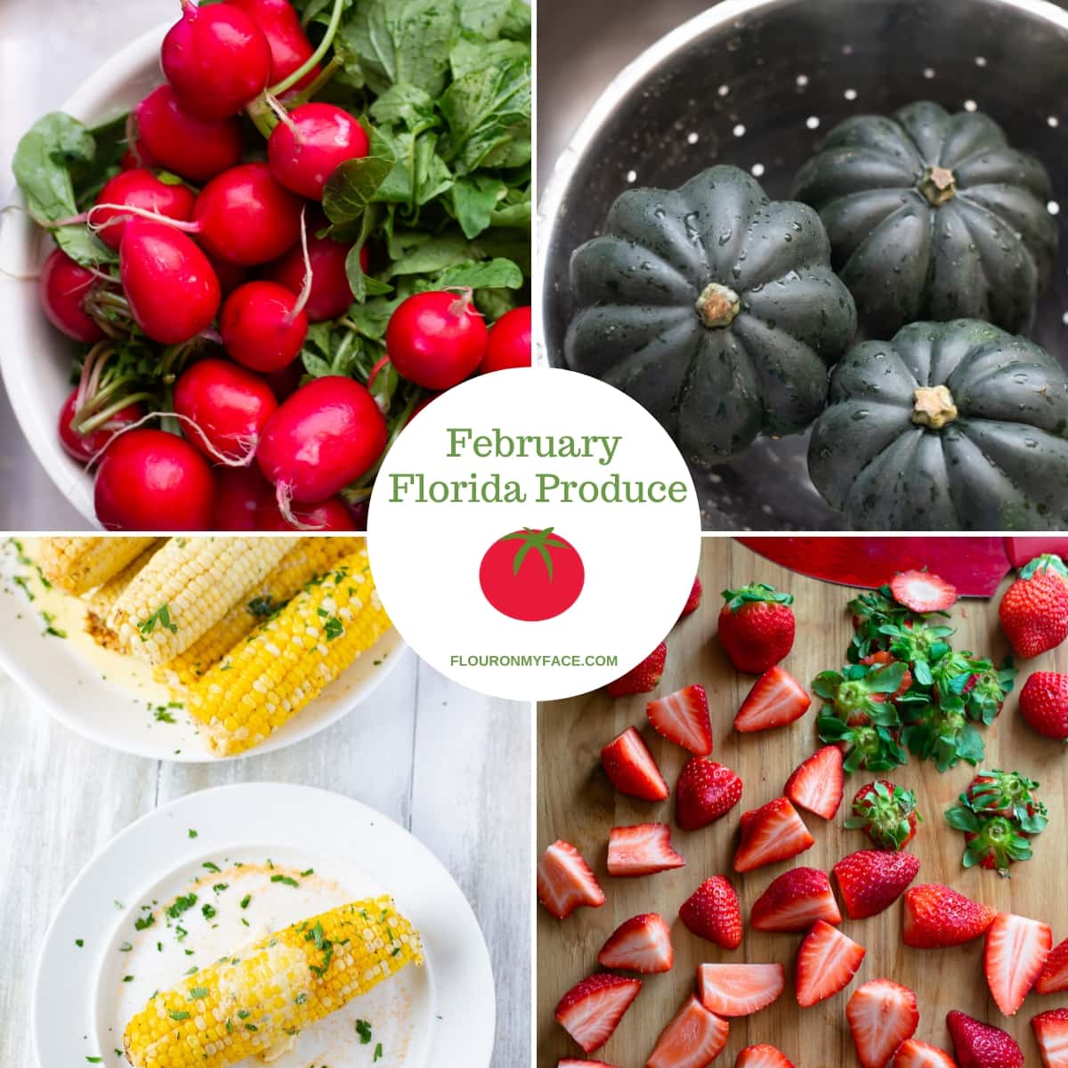 February Produce In Season - Flour On My Face