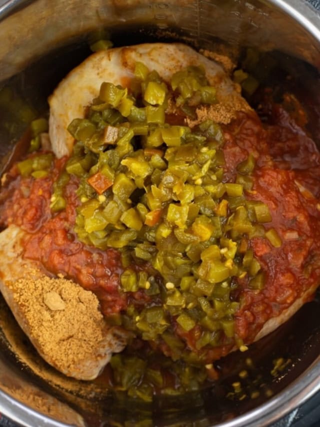 Instant Pot Spicy Shredded Pork - Flour On My Face