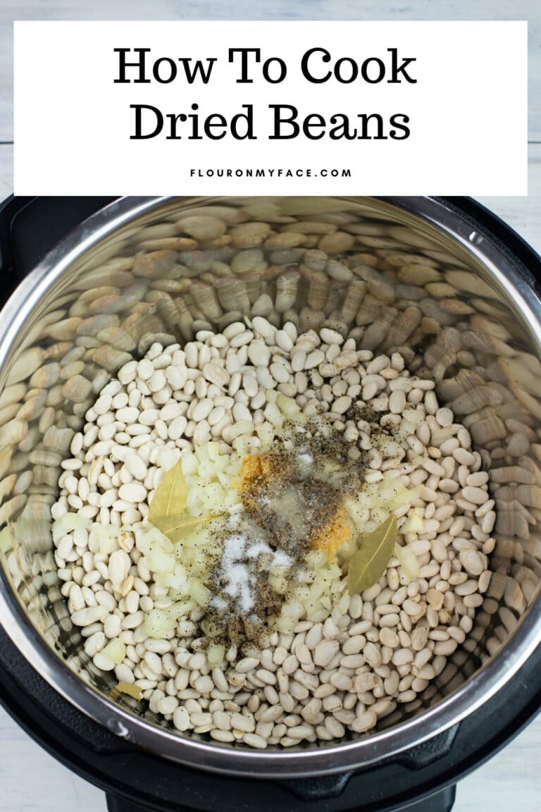 How to Make Instant Pot Great Northern Beans - Flour On My Face