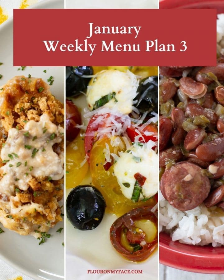 Weekly Meal Plan Archives - Flour On My Face