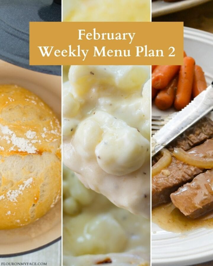 Weekly Meal Plan Archives - Flour On My Face