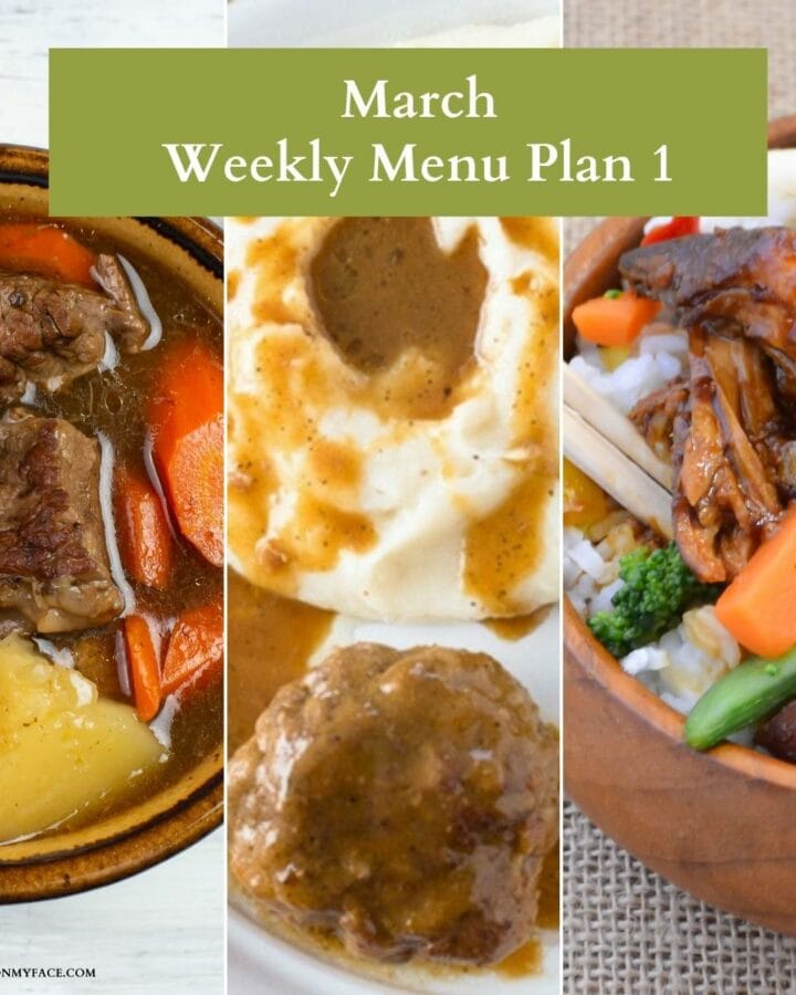 Weekly Meal Plan Archives - Flour On My Face