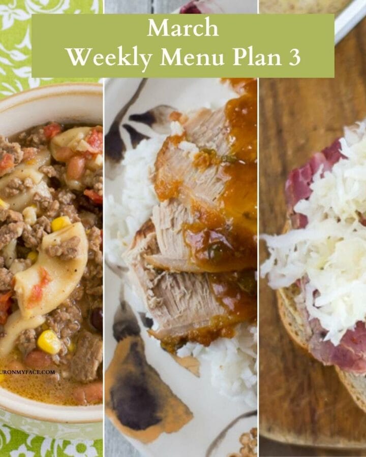 Weekly Meal Plan Archives - Flour On My Face
