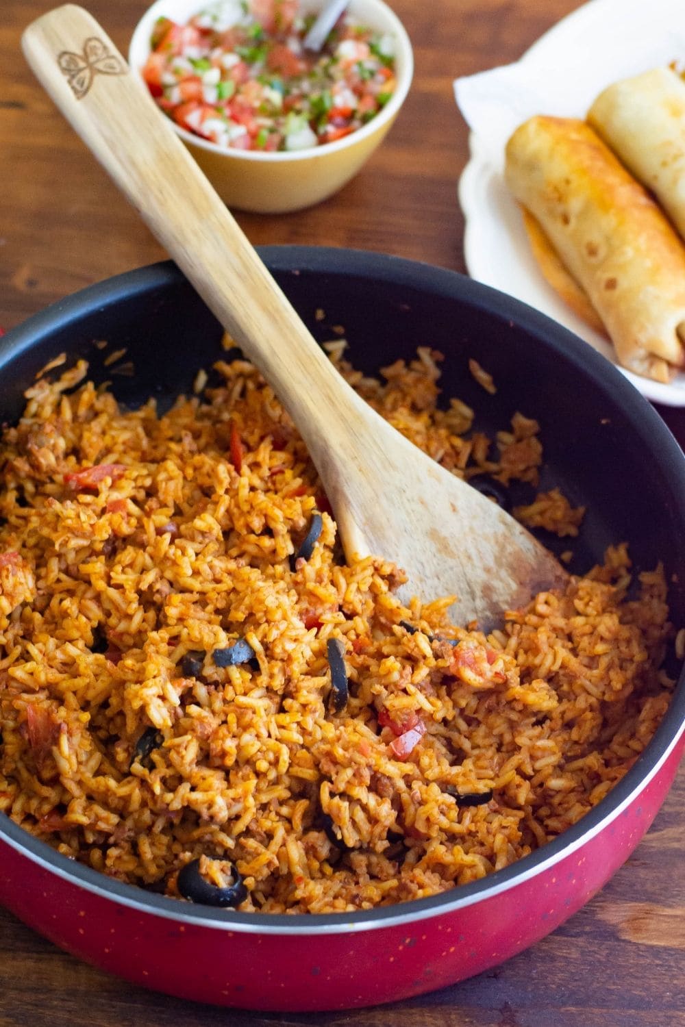 Rice with Chorizo Recipe - Flour On My Face