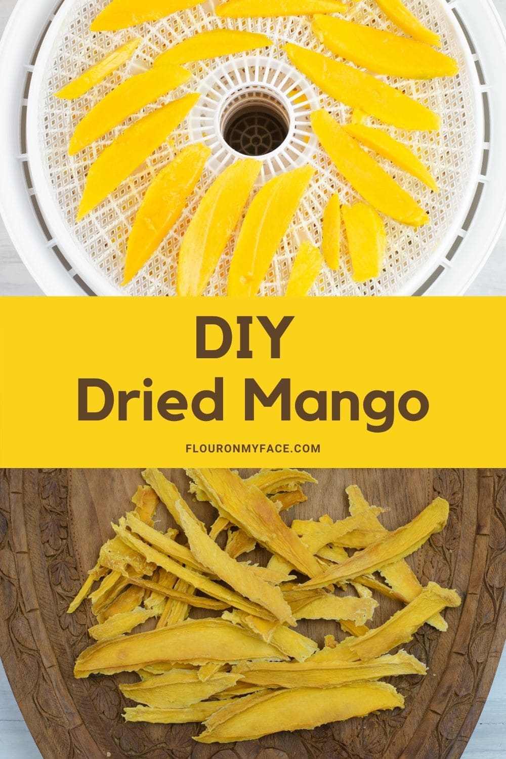 How To Dehydrate Mango Flour On My Face