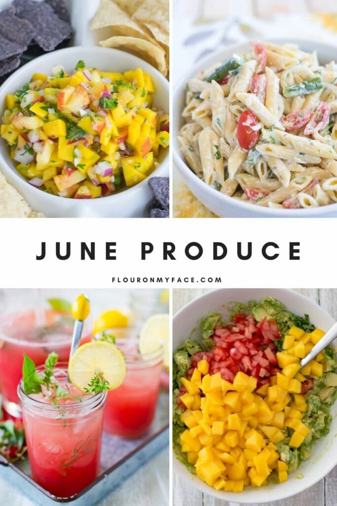 June Seasonal Produce - Flour On My Face