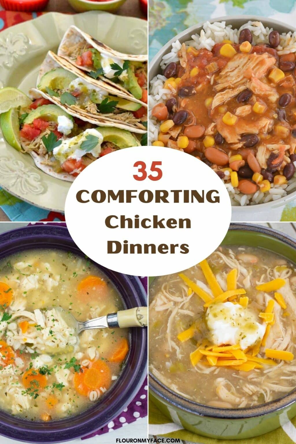 35 Comforting Chicken Dinner Recipes - Flour On My Face