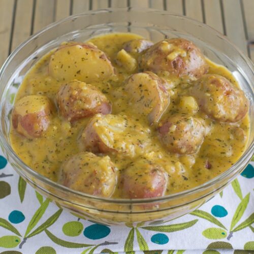 Crock Pot Cheesy Ranch Potatoes - Flour On My Face