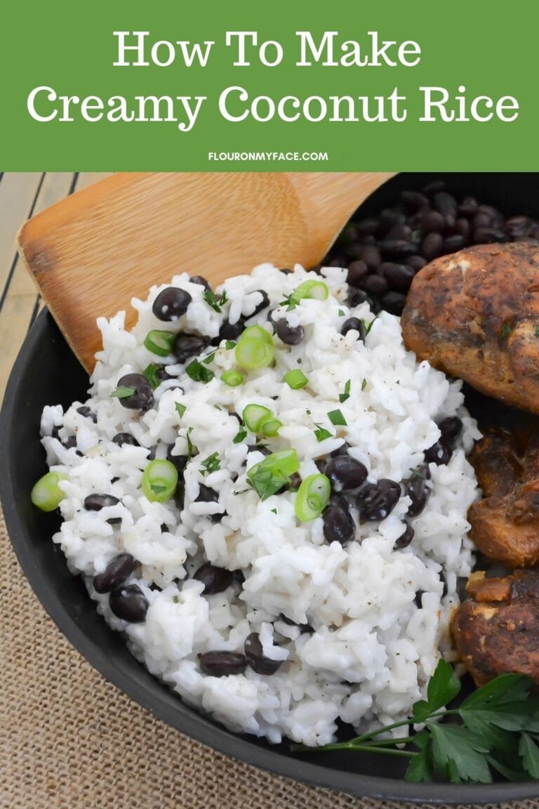Creamy Coconut Rice Recipe - Flour On My Face