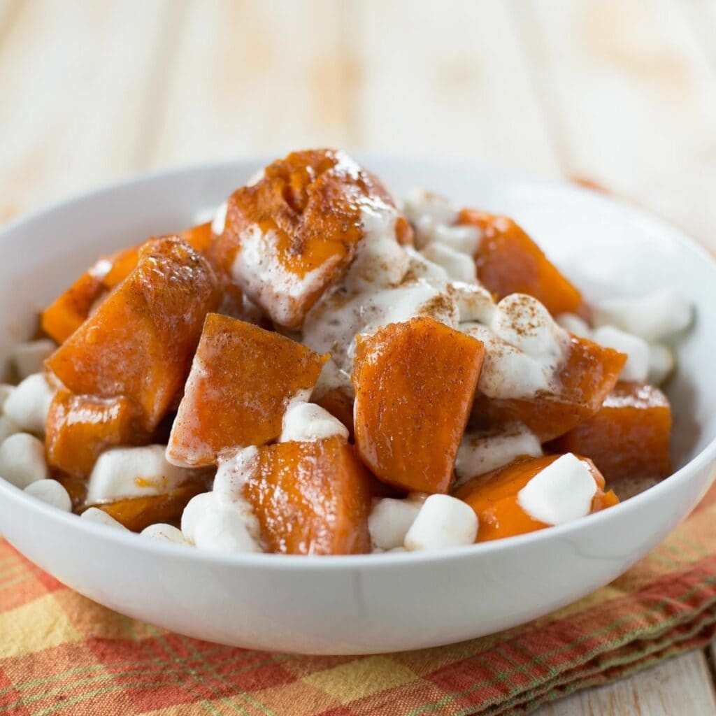 Instant Pot Candied Sweet Potatoes - Flour On My Face