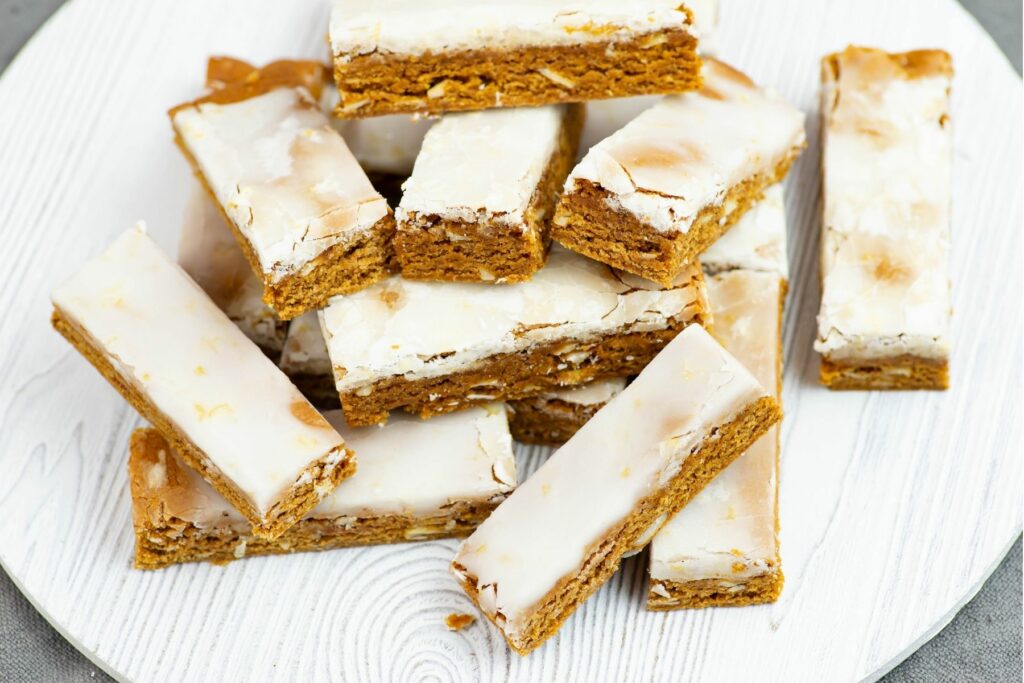 German Honey Bars - Flour On My Face