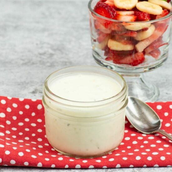 Fruit Salad Dressing - Flour On My Face