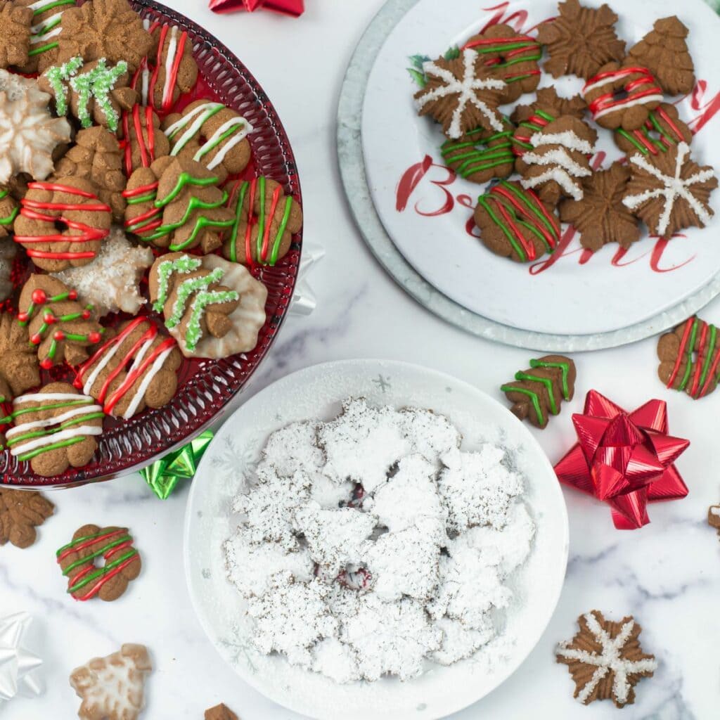 Mocha Spritz Cookies - Flour On My Face