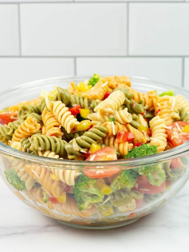 Italian Garden Pasta Salad - Flour On My Face