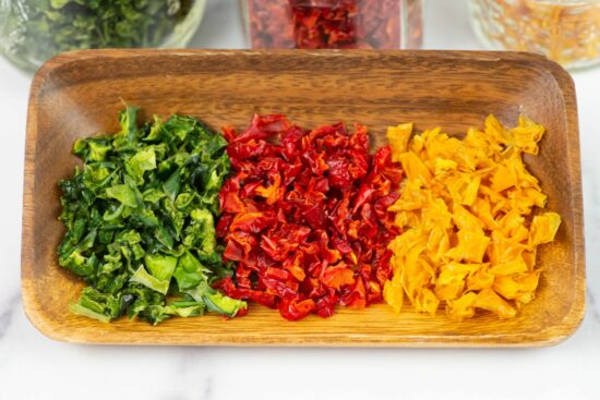 How To Dehydrate Bell Peppers - Flour On My Face