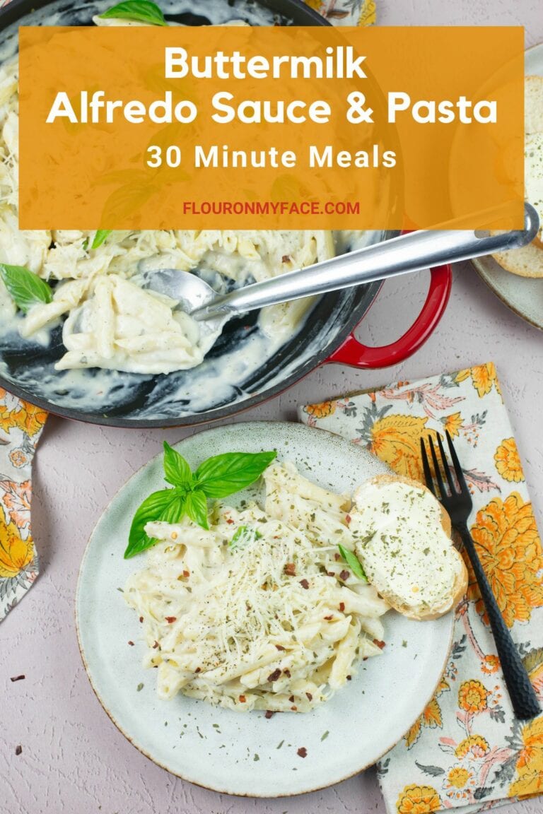 Buttermilk Alfredo Sauce - Flour On My Face
