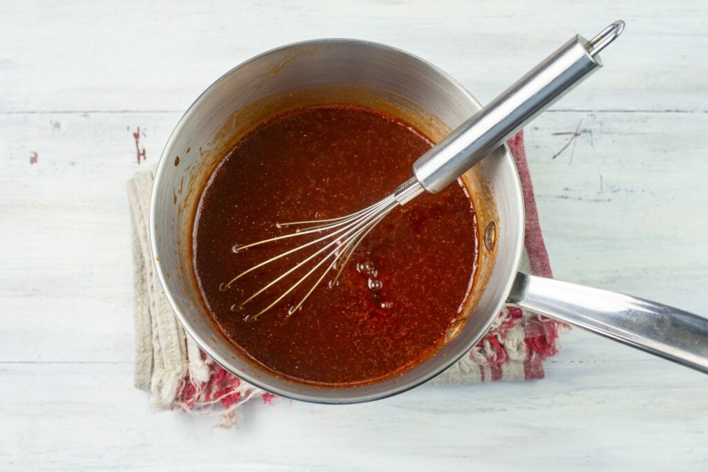 Honey Buffalo BBQ Sauce - Flour On My Face