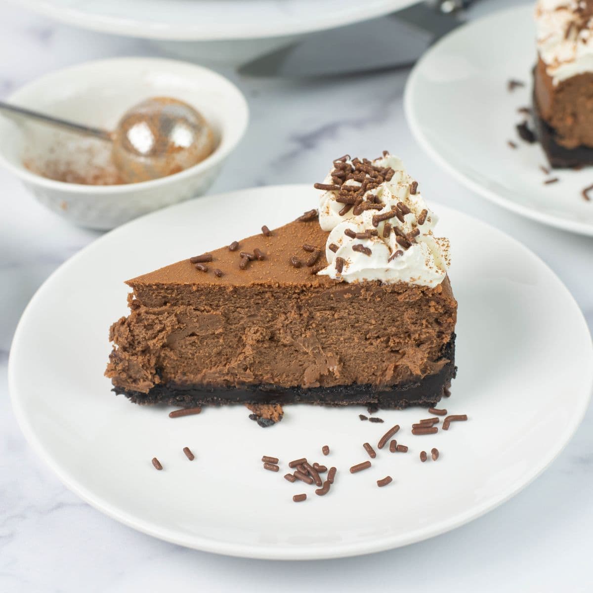 Simple Homemade Cheesecake Filling - Flour On My Face
