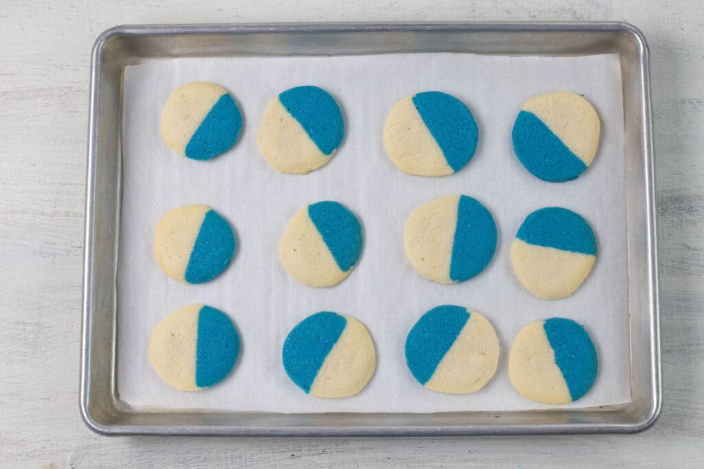 Blue and White Christmas Cookies - Flour On My Face