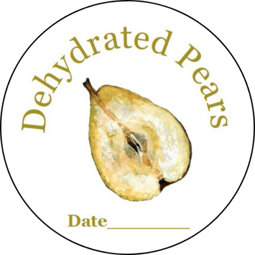 How To Dehydrate Pears - Flour On My Face