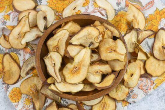 How To Dehydrate Pears - Flour On My Face