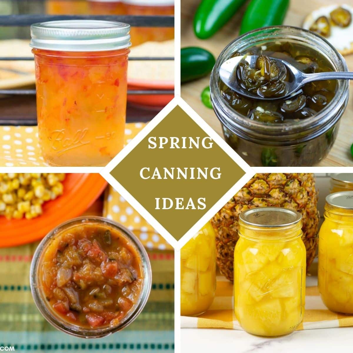 Spring Canning Ideas - Flour On My Face