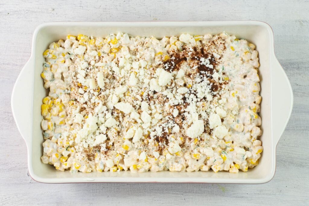 Mexican Street Corn Casserole - Flour On My Face